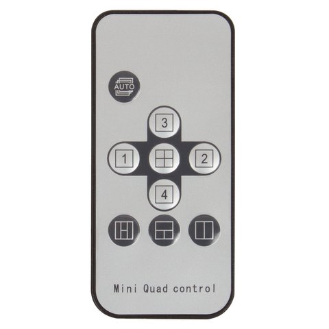 Car 4 Channel Colour Video Quad Splitter Processor Switcher - GsmServer